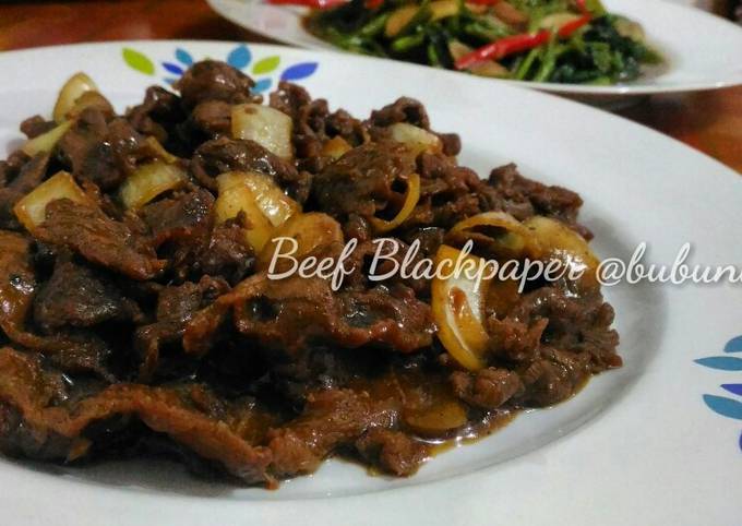 Resep Beef Black paper oleh Lala Anggraeni - Cookpad