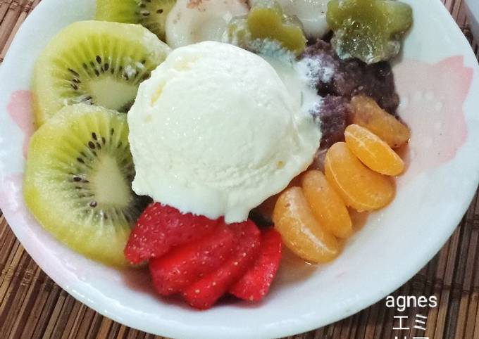 Resep Cream Anmitsu oleh Agnes エミリア 💕 - Cookpad