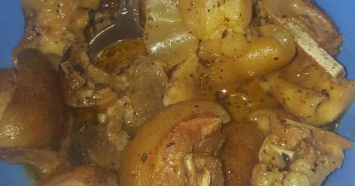 Cow Leg Peppersoup Recipe by Vivian A - Cookpad