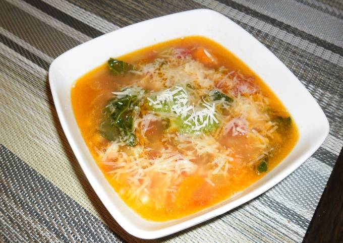 Kiadós házi minestrone leves | Agi1968 receptje - Cookpad receptek