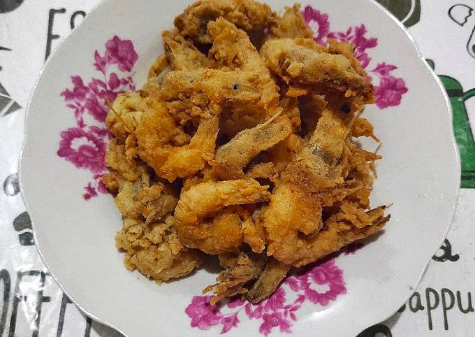 Resep Udang Goreng Tepung Krispy oleh risha_ica - Cookpad