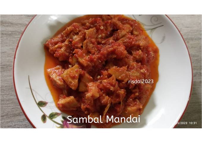 Resep Sambal Mandai oleh Risda - Cookpad