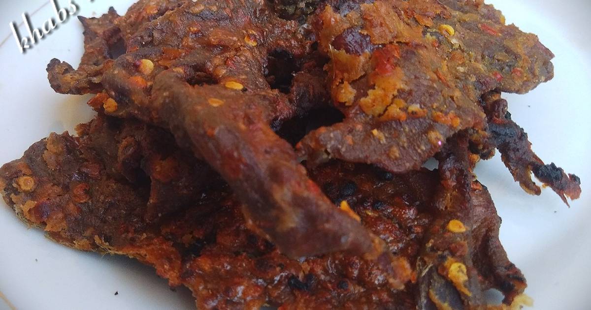 Kilishi girki daga Khabs kitchen - Cookpad
