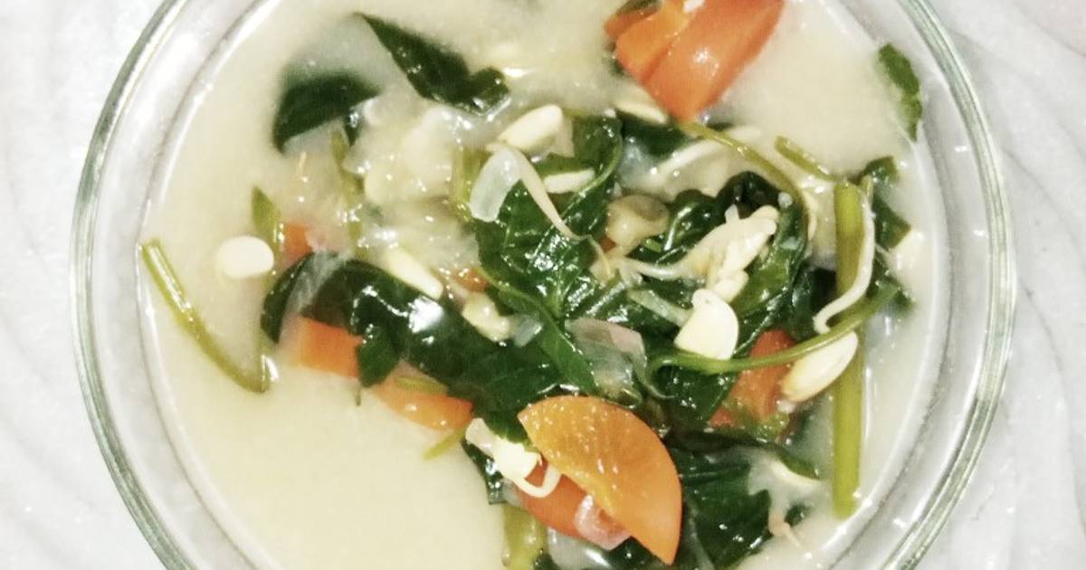 Resep Sayur bobor kangkung oleh Dini Nihayati - Cookpad