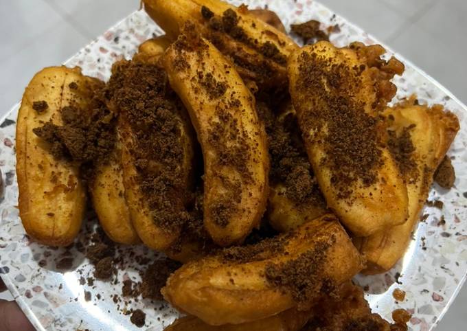 Resep Pisang Goreng Gula Aren oleh Downey - Cookpad