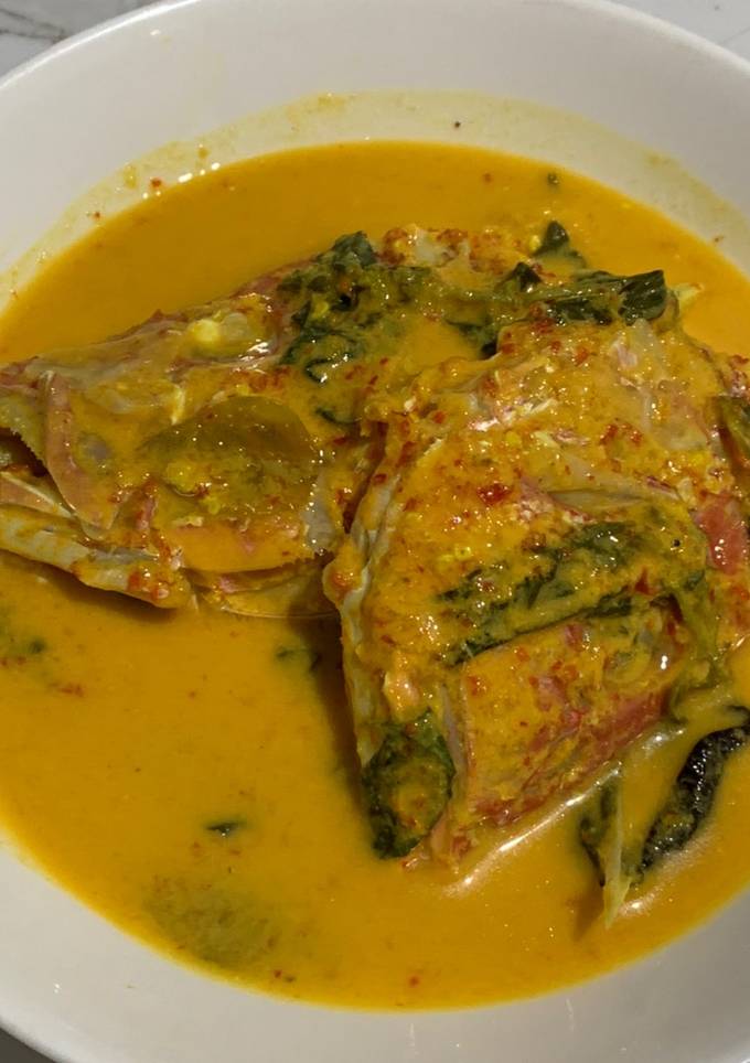 Resep Gulai kepala ikan kakap merah oleh Syadza Syadziyyah - Cookpad