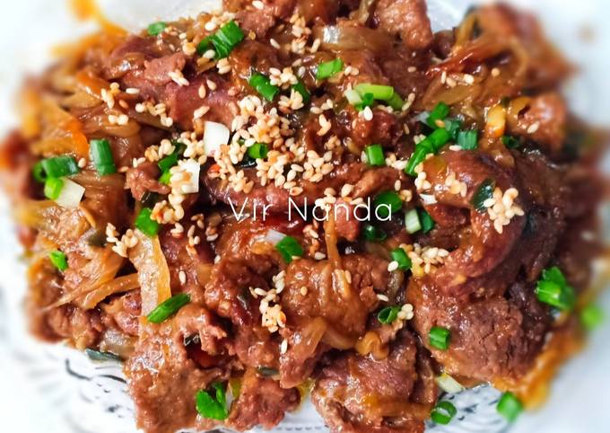 Resep Beef Bulgogi oleh Vir Nanda - Cookpad