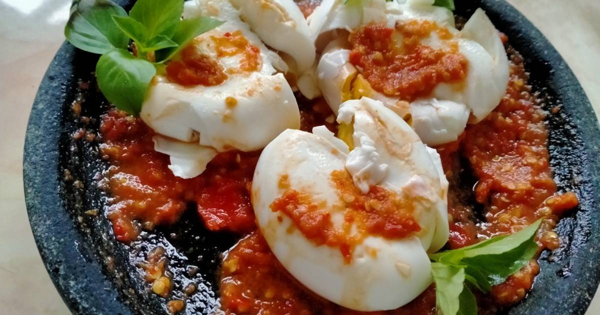 Resep Penyet Telur Asin Nyus oleh siti muryani - Cookpad