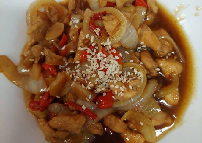Resep Ayam Fillet Saus Mentega Oleh Ata Cookpad
