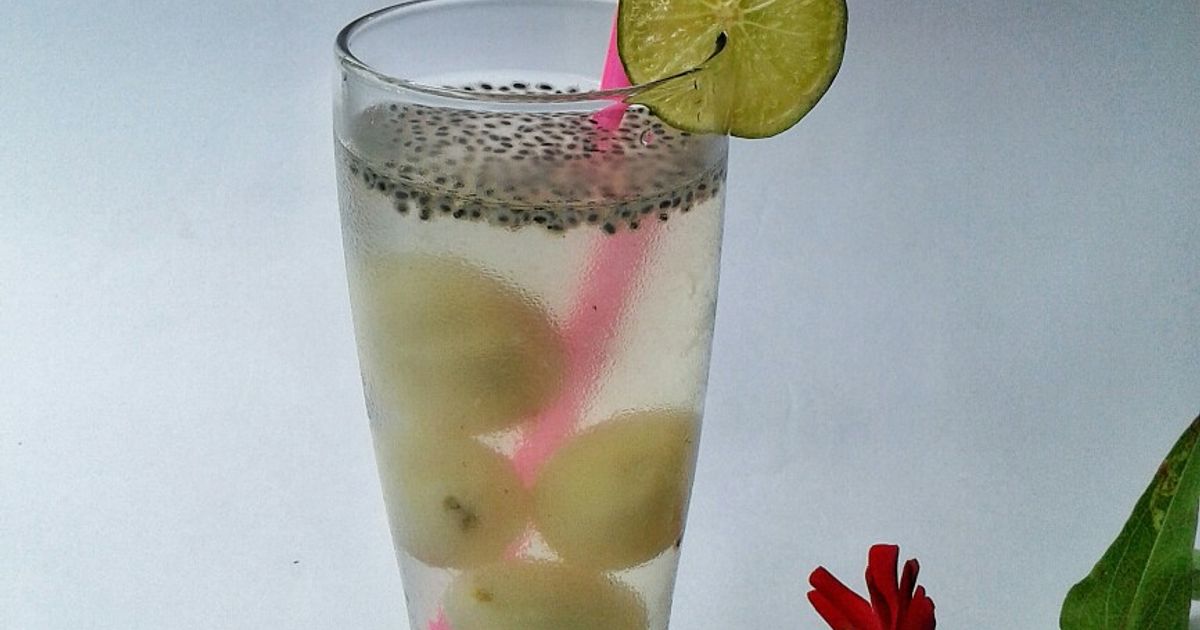 Resep Es Rambutan Selasih oleh Syafa Syifa - Cookpad