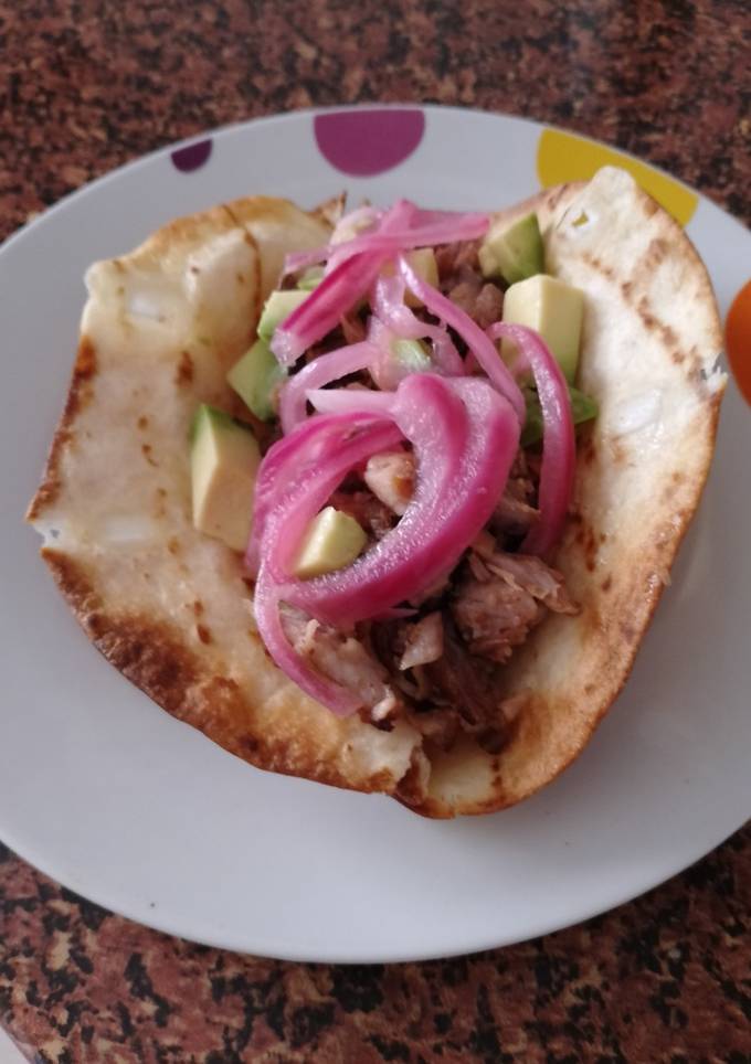 Taco de Costilla asada Receta de Quiero Cacahuetes- Cookpad