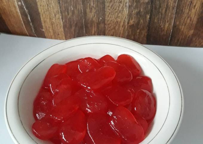 Resep Kolang Kaling sirup marjan oleh Soffi Rambe - Cookpad