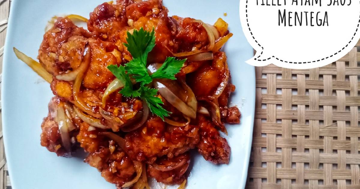 Resep Fillet Ayam Saus Mentega oleh Aang Hudaya - Cookpad