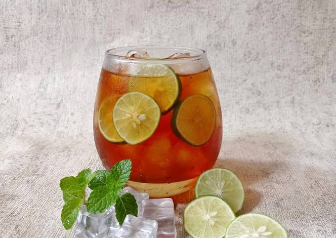 Resep Es Teh Kampul oleh Febry Caturia - Cookpad