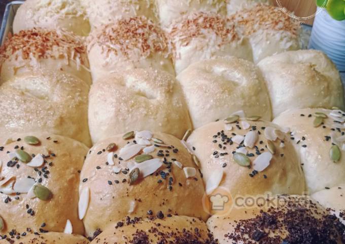 Resipi Roti Manis Lembut Tanpa Telur Aka Roti 5 Benua oleh mamy ...