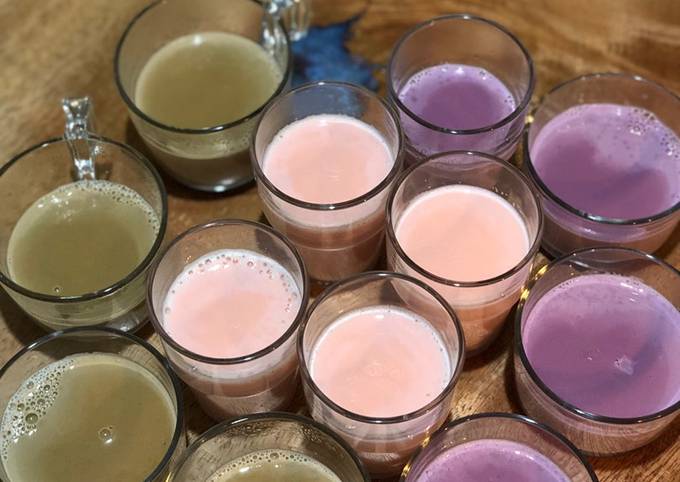 Resep Puyo milky oleh naftali herman - Cookpad