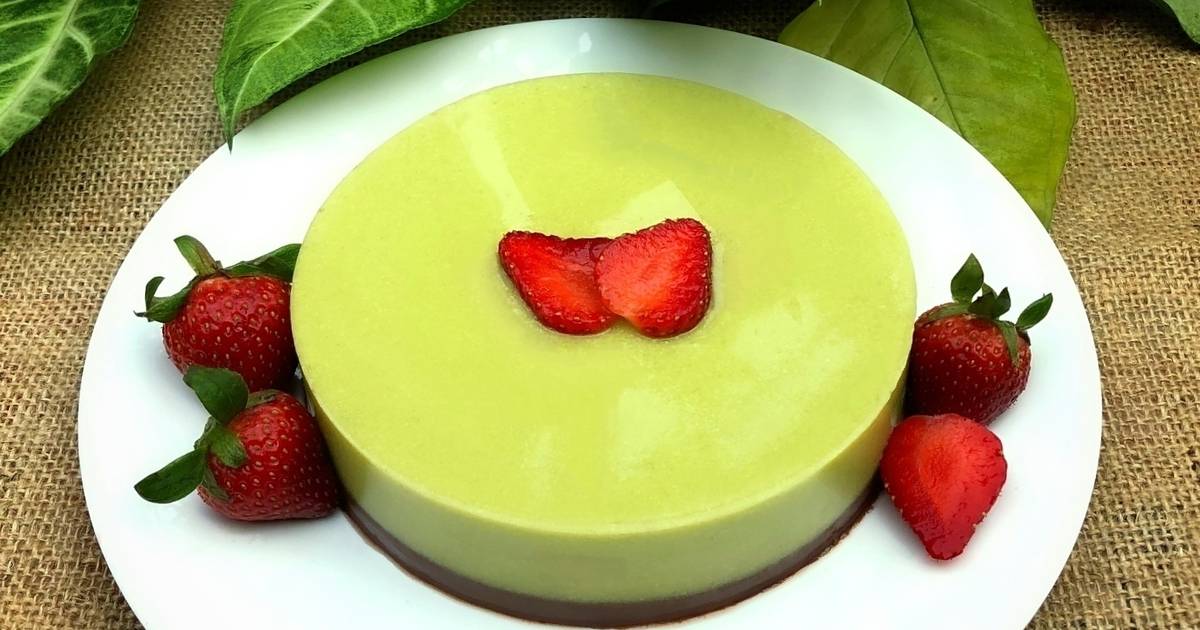 Resep Avocado Chocolate Pudding (Puding Alpukat Cokelat) oleh Enik ...