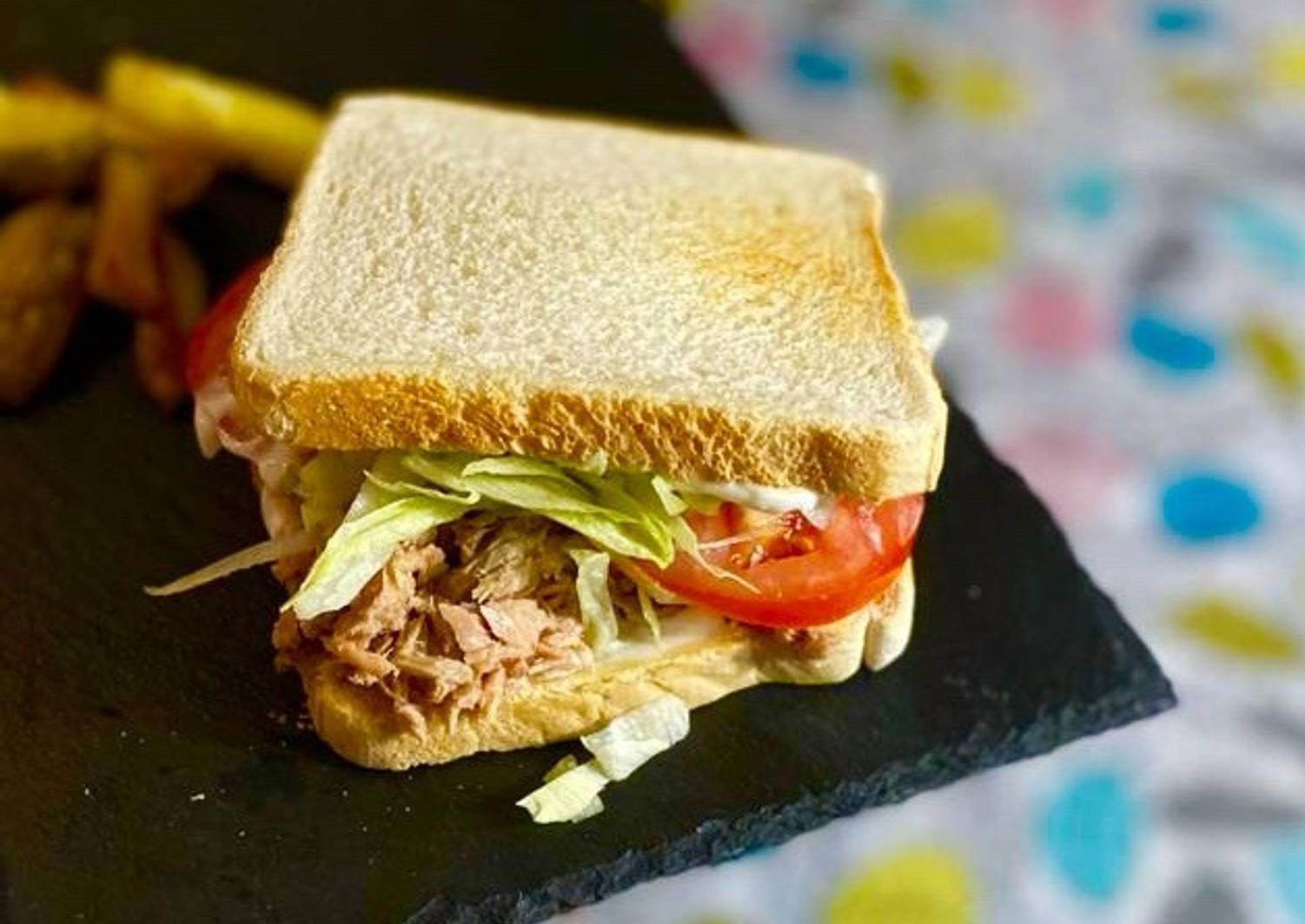 Sándwich con atún y vegetales (uno de mis favoritos!!) Receta de Sara ...