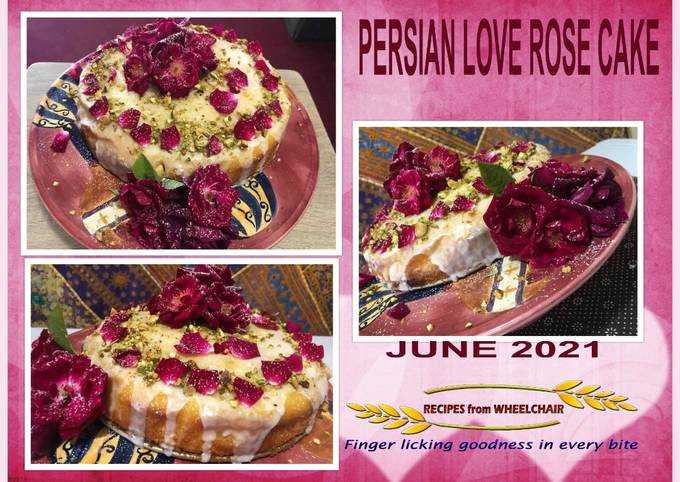 Persian love rose cake Recipe by Sarvat Hanif - Cookpad