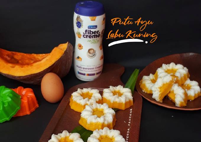 Resep Putu Ayu Labu Kuning 예르다 🧡 oleh Yerda Fahrana 예르다 파흐라나 - Cookpad