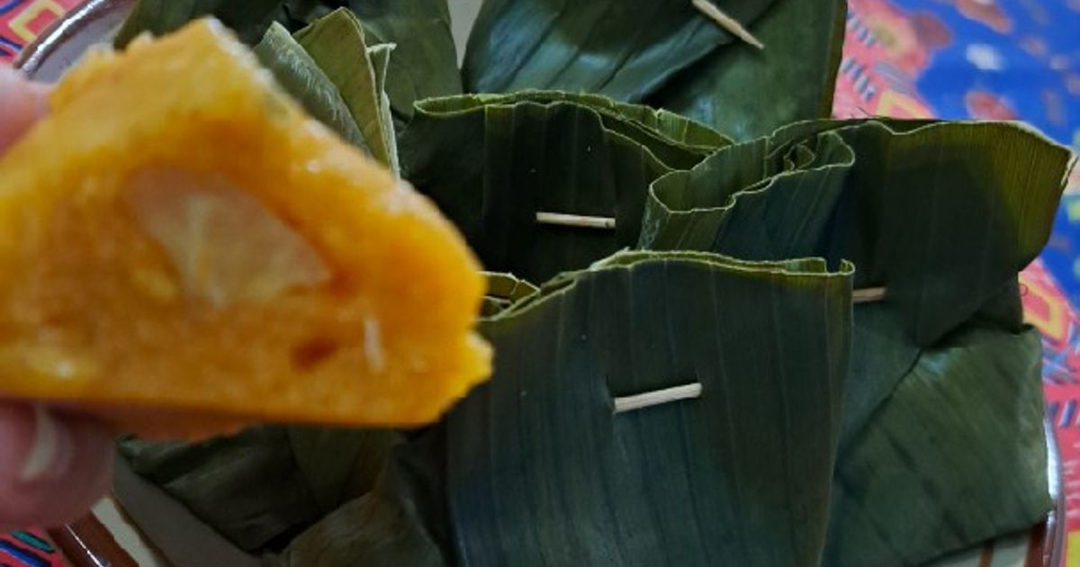 Resep Lemet Labu Kuning Isi Pisang Kepok oleh Rara Panda 🐼 - Cookpad