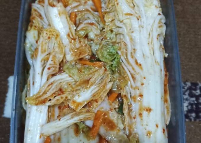 Resep Kimchi Sawi Putih oleh Diffani Mufidah - Cookpad