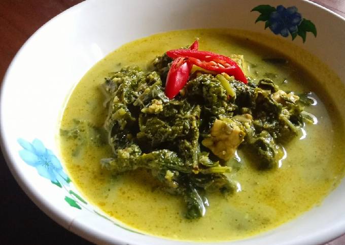 Resep Gulai Daun Singkong oleh Kalisa Icha - Cookpad