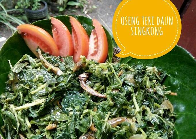 Resep Oseng teri daun singkong oleh tutysetiawan - Cookpad Resep Oseng teri daun singkong oleh tutysetiawan - Cookpad