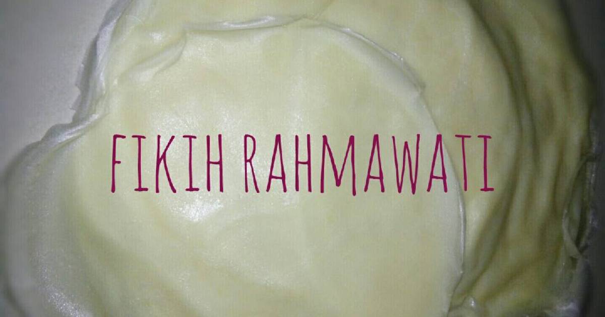 111 resep kulit lumpia kuning telur enak dan mudah - Cookpad
