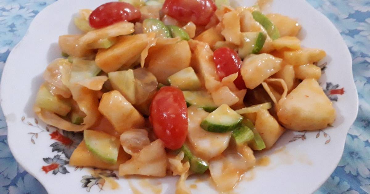 Resep Selada bangkok (ala kadar nya 😂) oleh Dina L Hartoto - Cookpad
