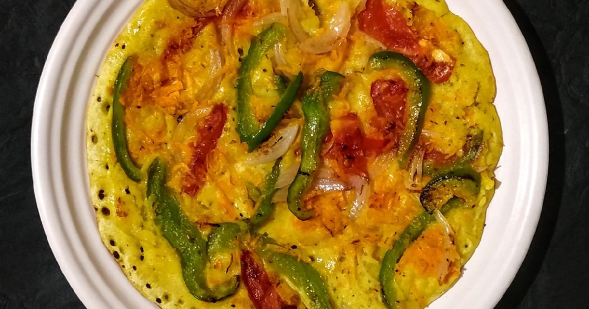 Green Chutney Peri Peri Veg Uttapum Recipe by Chhaya Raghuvanshi - Cookpad