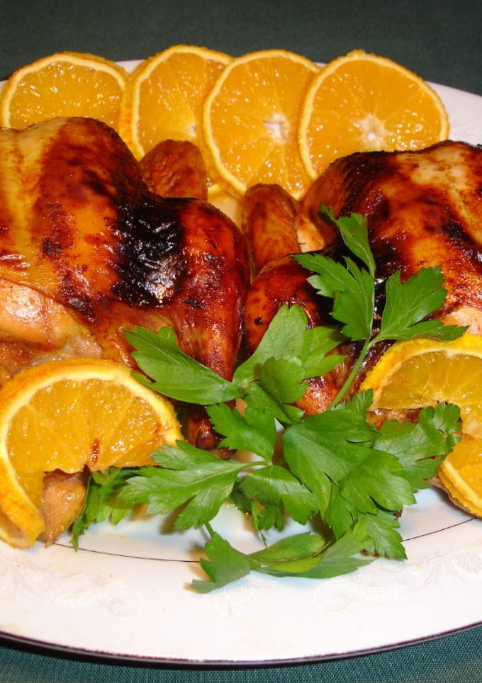 Pollitos Asados Con Salsa Naranja Soja Receta de Jon Michelena- Cookpad