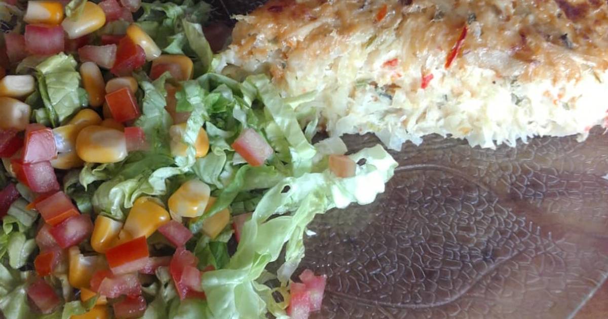 Tortilla con la papa rallada - 226 recetas caseras- Cookpad