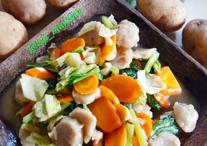 Resep Capcay Bakso oleh Ugi - Cookpad