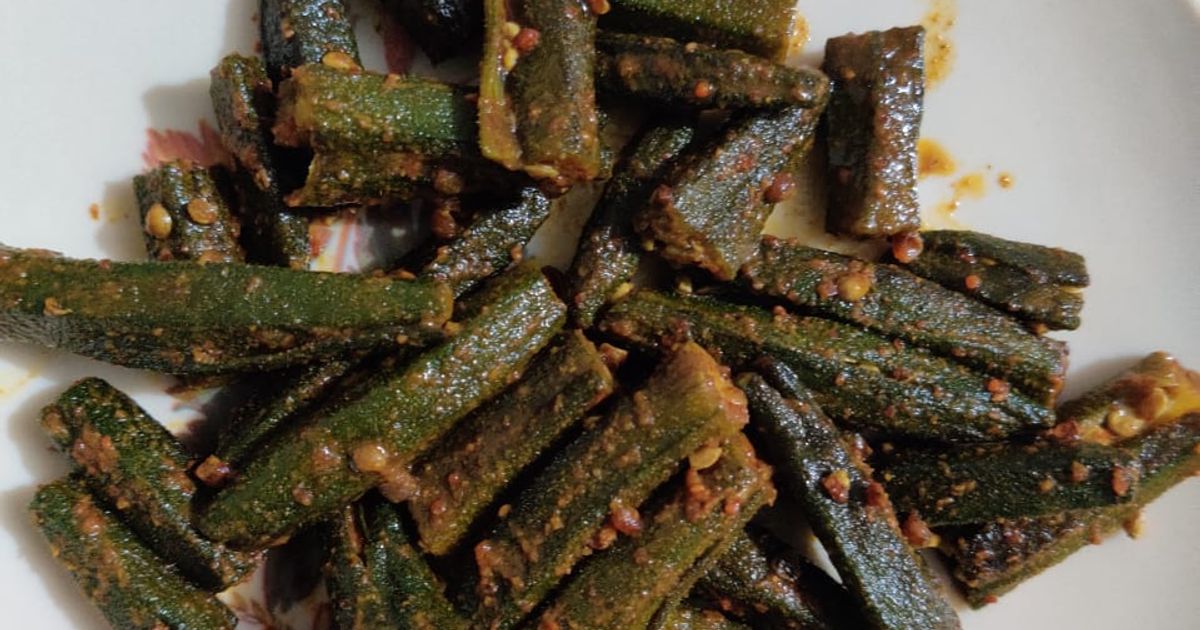Crispy Bhindi Recipe by Sunita Ahuja - Cookpad