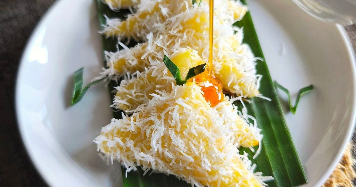 Resep kue lupis betawi rumahan enak dan mudah - Cookpad