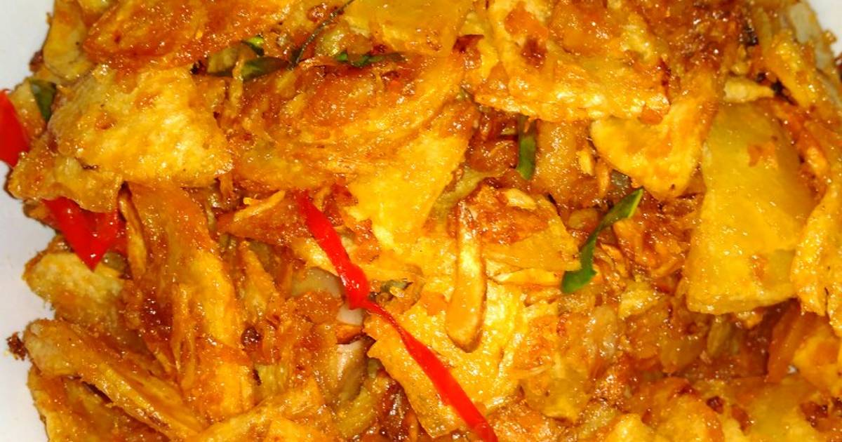 44 resep kering kentang ebi enak dan sederhana - Cookpad