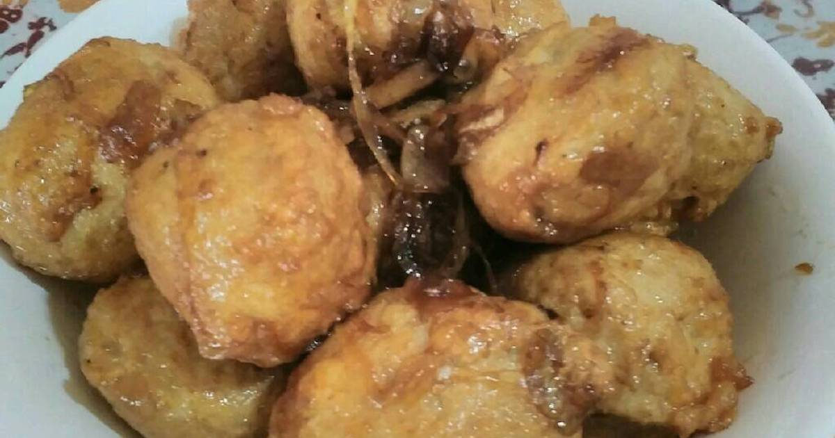 Resep Bola Ayam Saus Tiram Oleh Satwika Cookpad