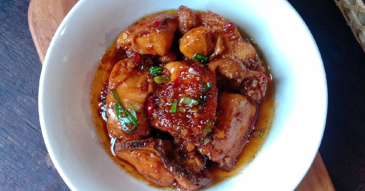 Resep Ayam Kecap Pedas Oleh Evis Dewi Sarwendah Cookpad