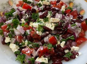 52 recettes faciles et rapides " salade haricots rouges " - Cookpad