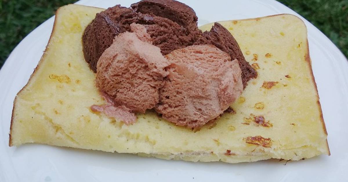 Resep Pancake teflon non mixer oleh Mama Snacker - Cookpad