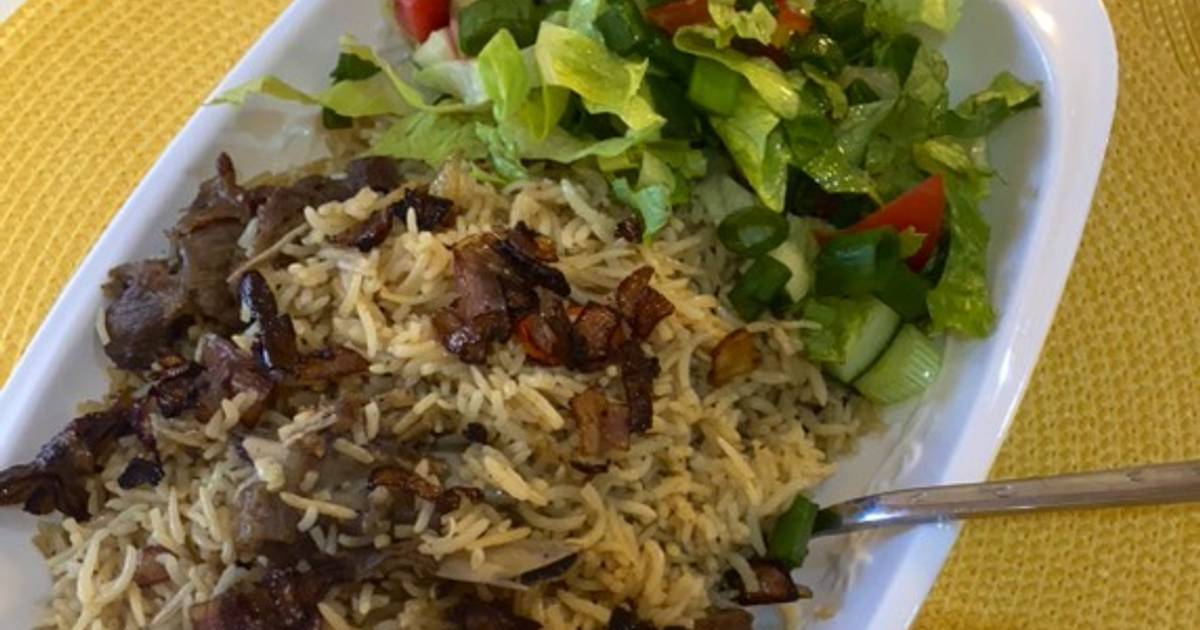 Mutton mandi rice Recipe by Asmau Mahmud - Cookpad