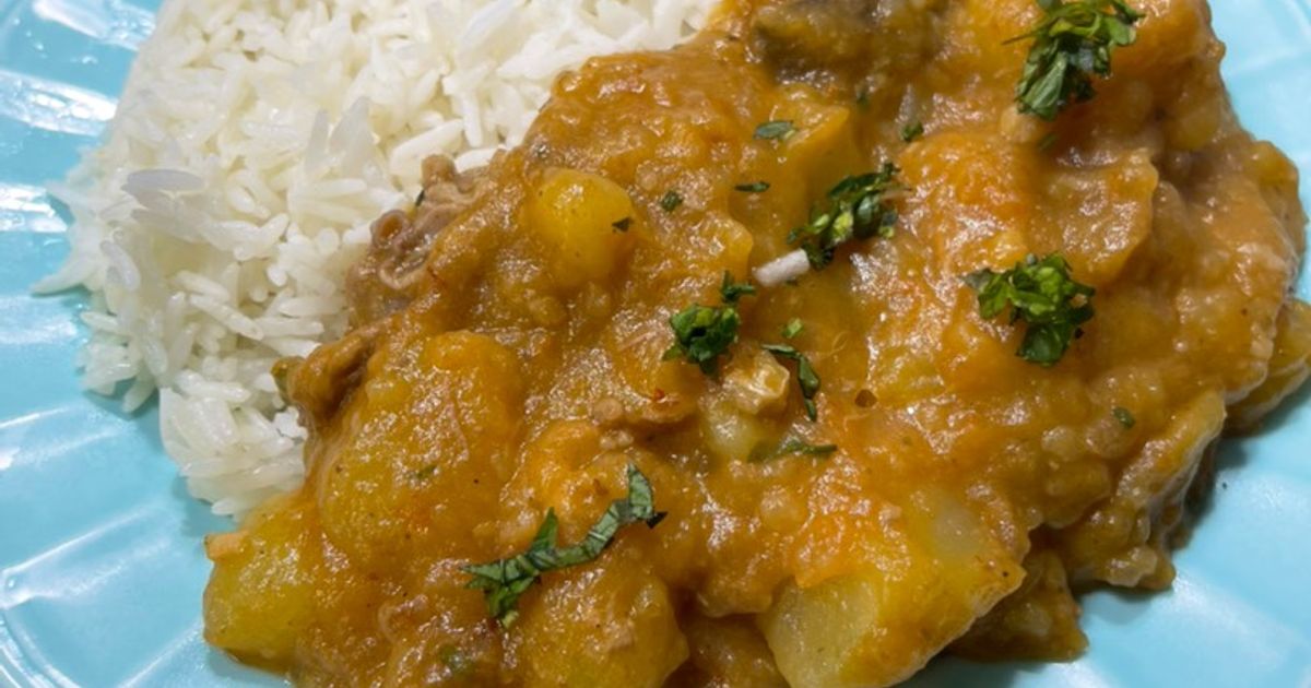 Locro De Papa Y Pecho De Res Receta de Betto Gómez Ballon- Cookpad