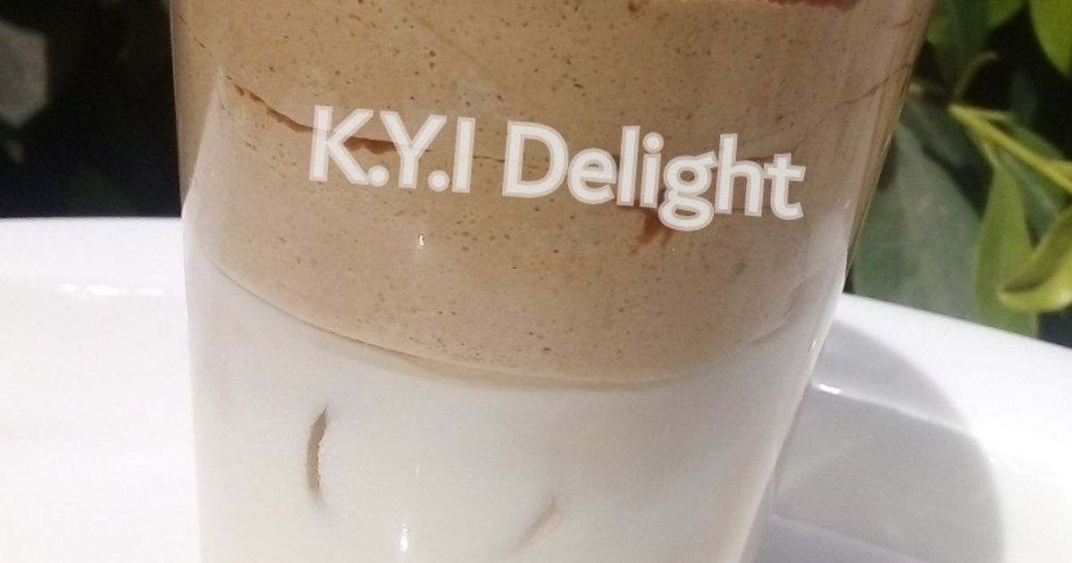 Coffee Dalgona Recipe by K'dees Delight - Cookpad