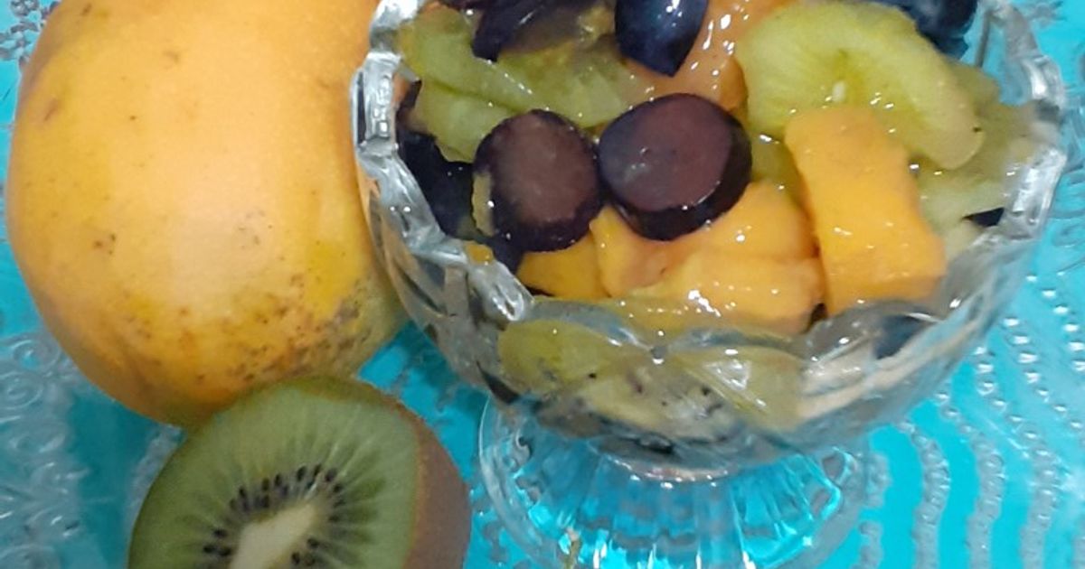 Tri Colour Fruit Salad Recipe by Ashi Mir Lahorizaiqa.pk - Cookpad