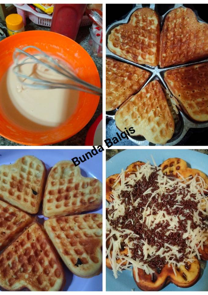 Resep Waffle oleh Bunda Balqis - Cookpad