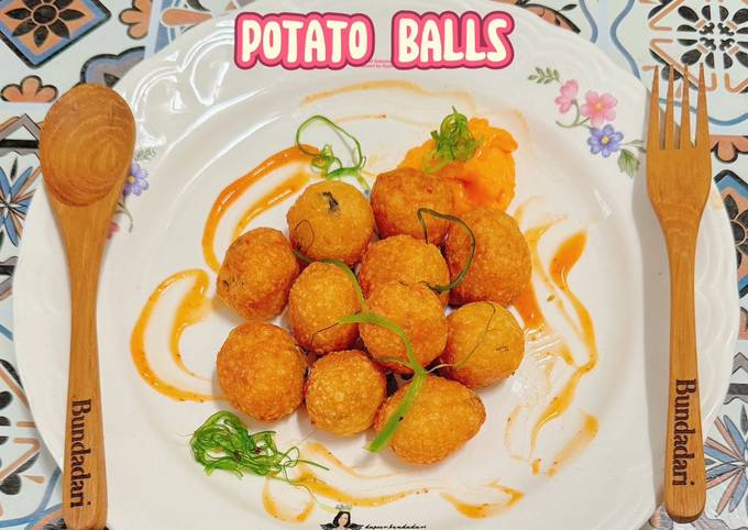 Resep Potato Balls Keju/ Bola-bola Kentang Keju oleh Bundadari - Cookpad
