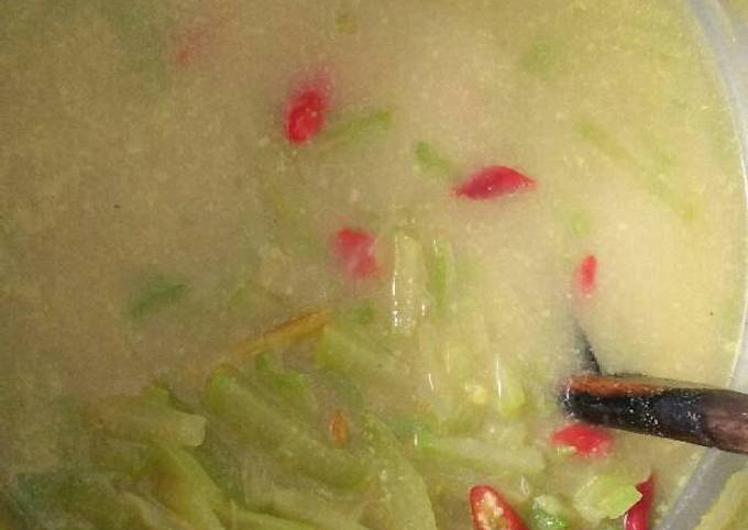 Resep Sayur Manisa / Labu siam pelengkap Lontong Sayur Mudah Praktis ...