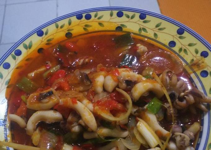 Resep Cumi saus padang oleh Gita - Cookpad