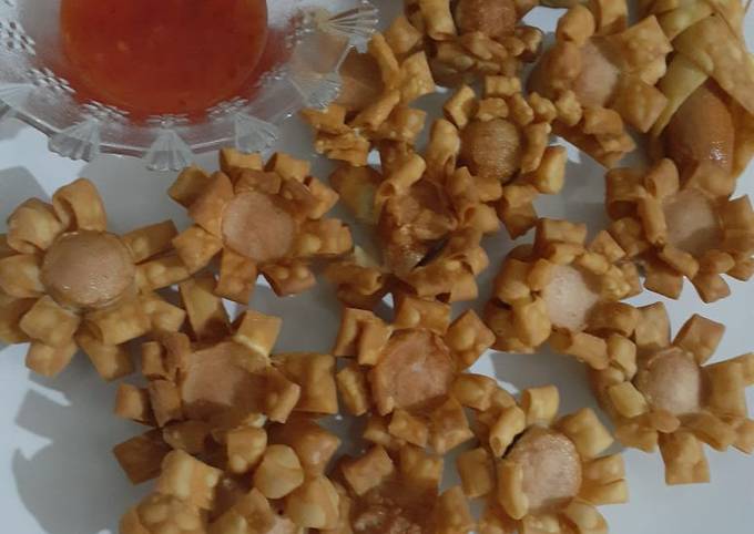 Resep Sosis bunga goreng oleh Zetry Tyas - Cookpad